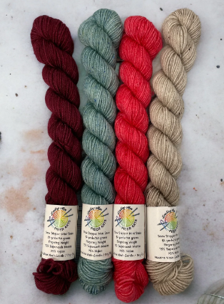 Leading Men Fiber Arts - Rocket Mittens Yarn Set – Fox River Fibers